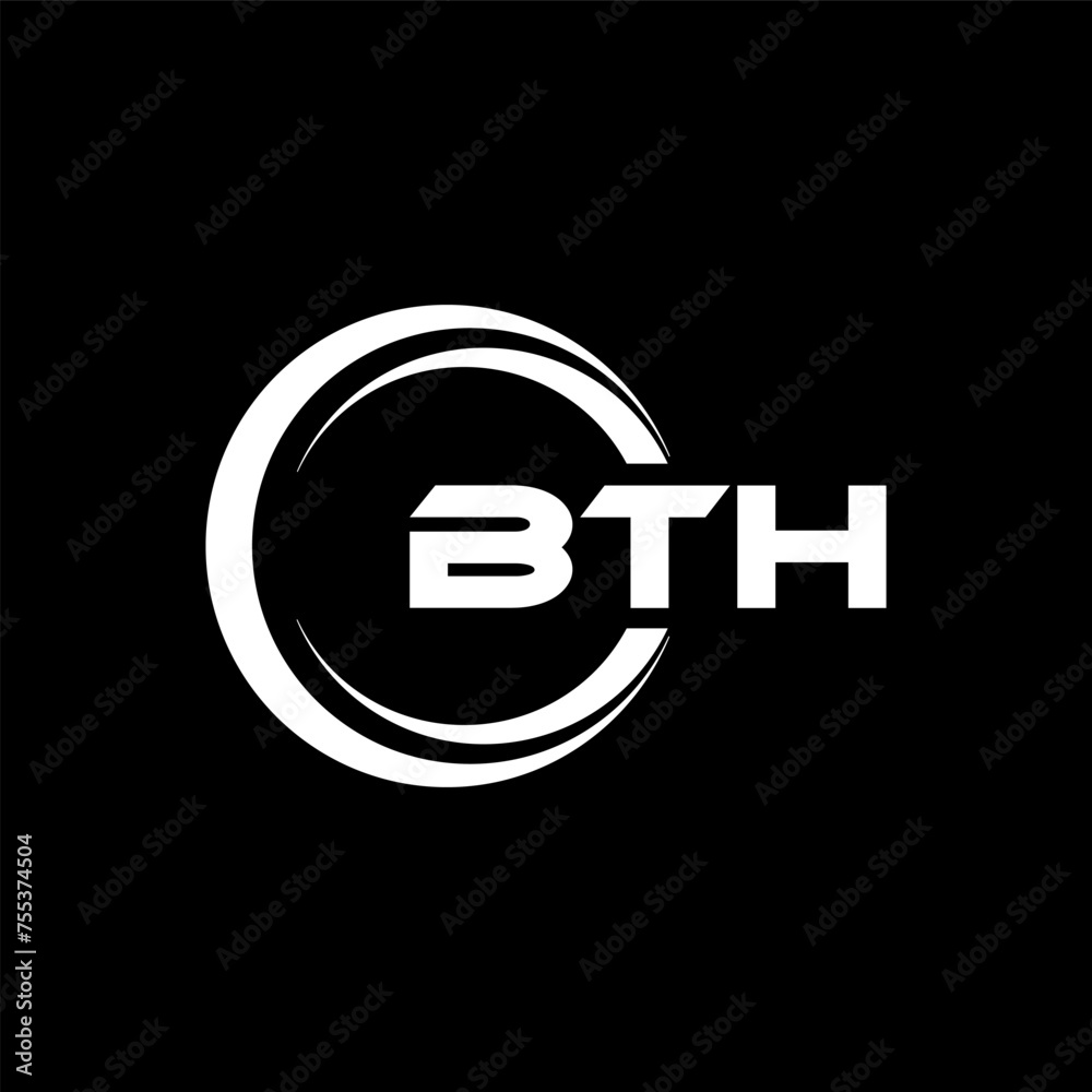 BTH Logo Design, Inspiration for a Unique Identity. Modern Elegance and ...