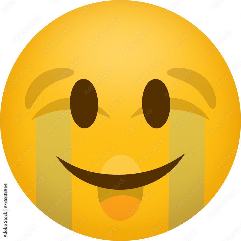 Two layers emoji meme, emotion, smiley face, Funny emoticons faces with ...