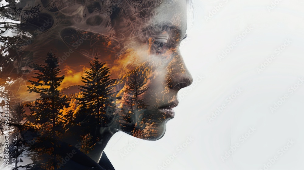 Double Exposure: Experiment with double exposure techniques to combine ...