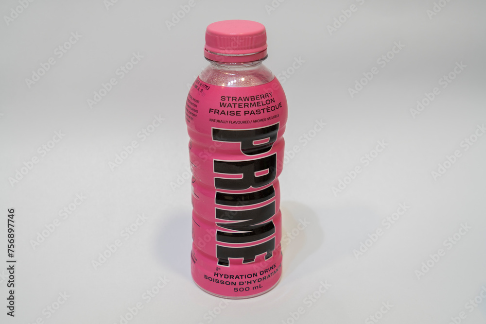 Prime Hydration Drink, Strawberry Watermelon flavored on March 13th ...