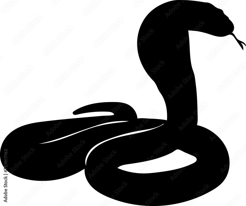 Snake Silhouette SVG Tree Snake Green Snake Chinese horoscope vector ...