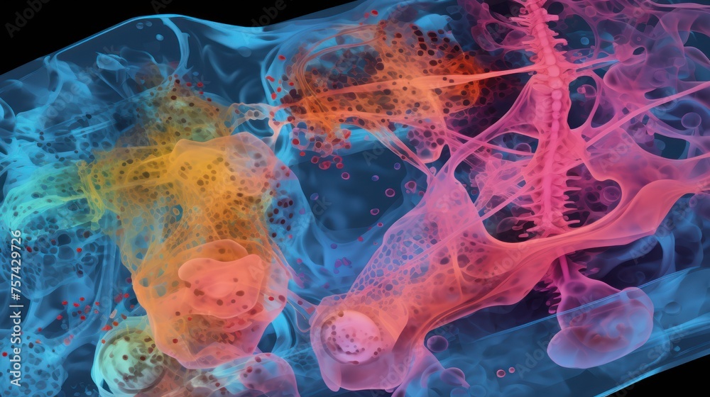 Photo Stock technology help to analyze the internal structure of the ...