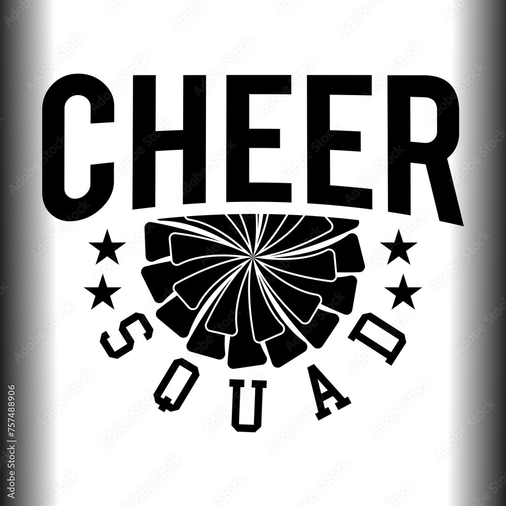 Cheer svg, Cheerleading, Cheer Team Bundle, Cheerleader, Silhouette ...