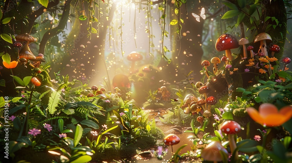 The Fantastic Fairy Tale Forest - Fairy tale characters exploring a ...