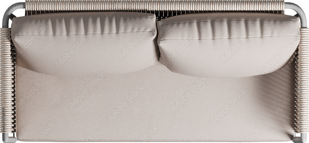 Top view of outdoor lounge sofa Stock Illustration | Adobe Stock