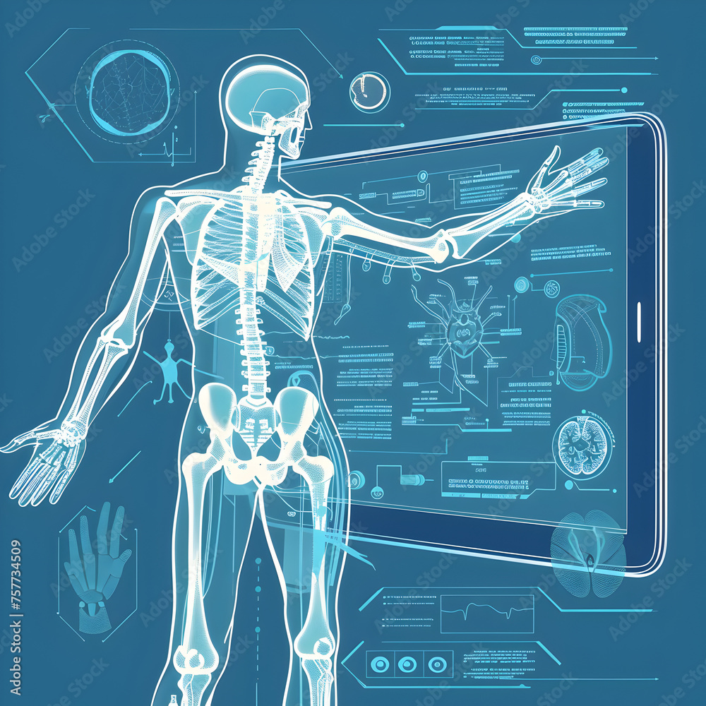 Introduction to AI Visualization": A visually rich collage showcasing ...