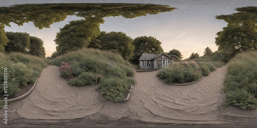 Full 360 degrees seamless spherical panorama HDRI equirectangular ...