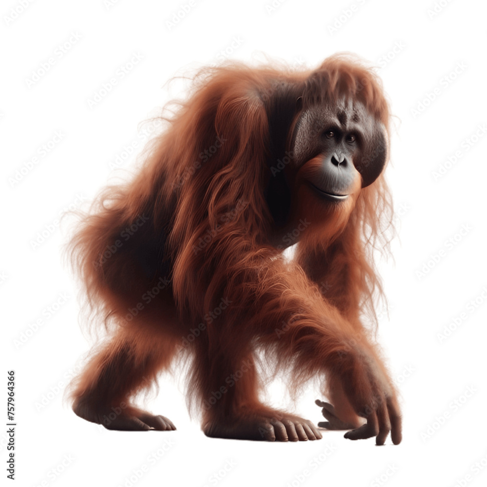 Стоковое фото «Captivating Orangutan PNG Download: Stunning Visual of ...