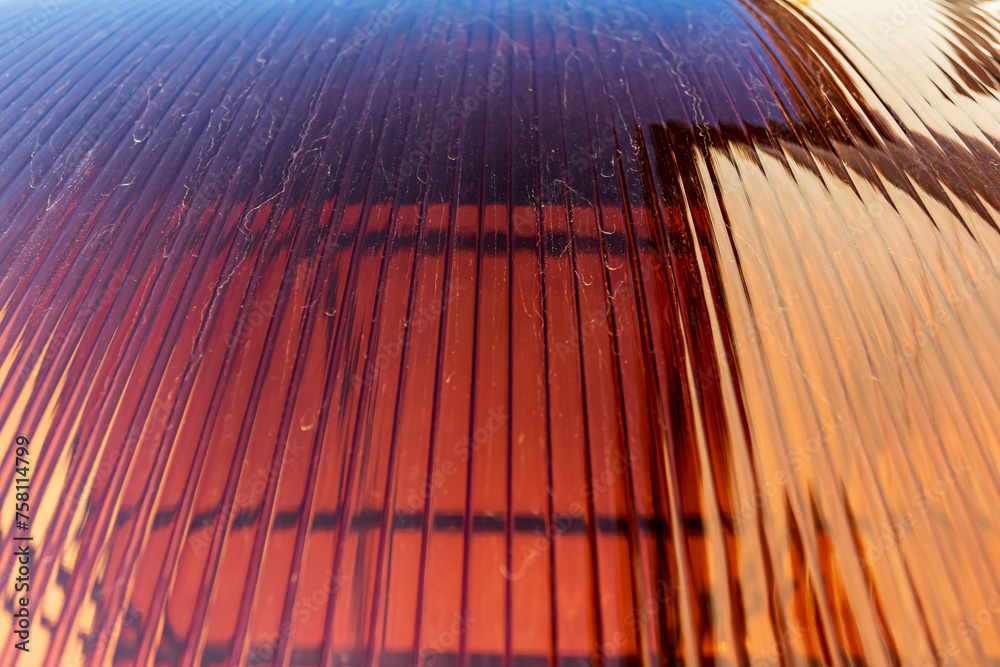 daylight. the background and texture are made of polycarbonate plastic ...