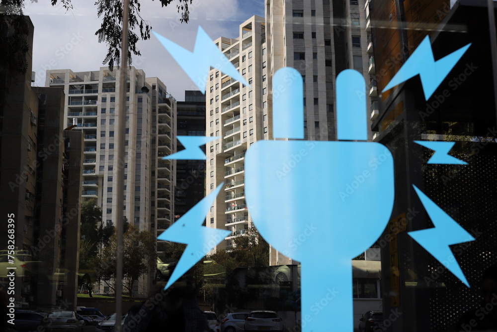 Parts of a passenger city bus close-up. Stock Photo | Adobe Stock
