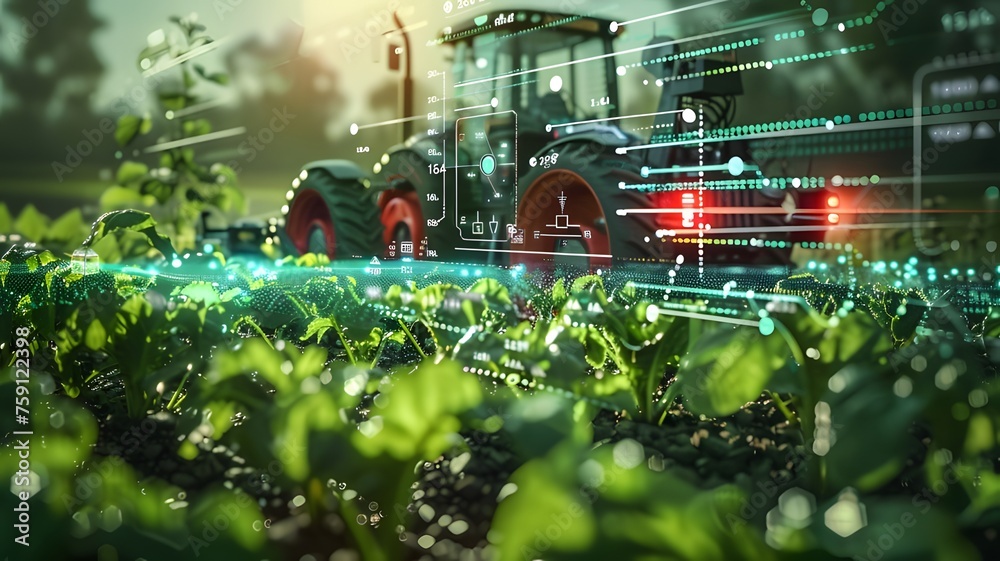 enhancing efficiency in futuristic agriculture through AI data analysis ...