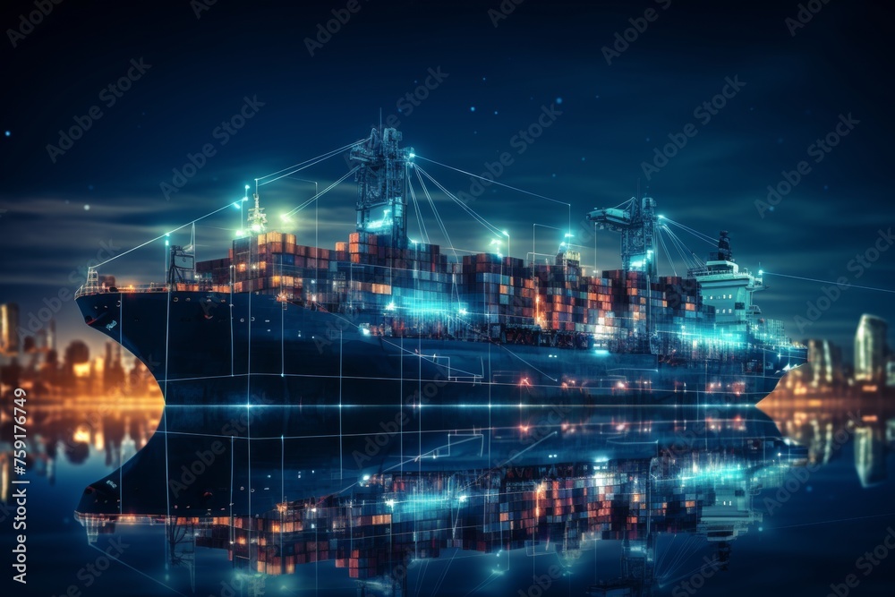 Ai enhanced logistics network optimization for efficient supply chain ...