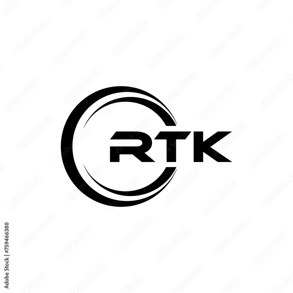 RTK Logo Design, Inspiration for a Unique Identity. Modern Elegance and ...