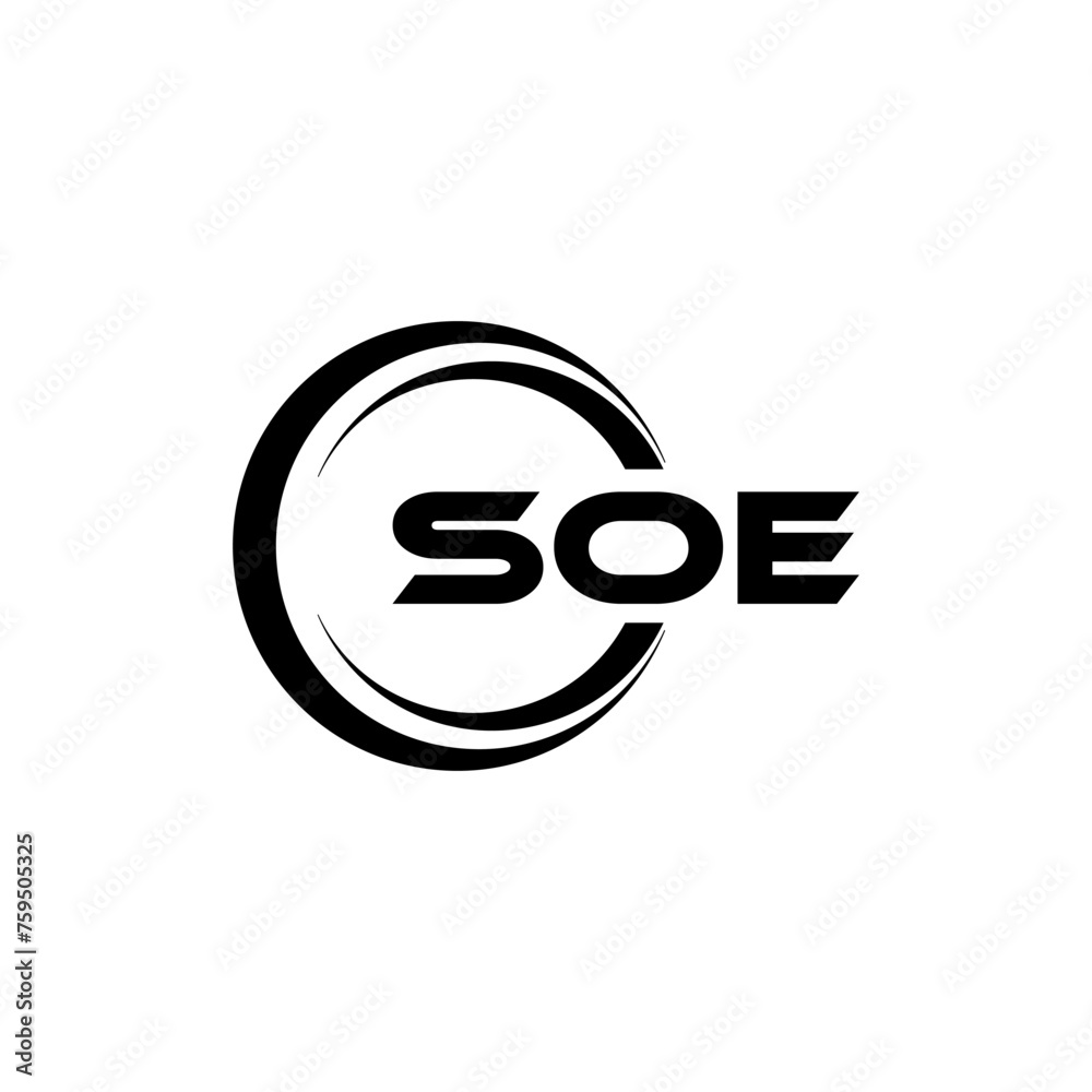 SOE Logo Design, Inspiration for a Unique Identity. Modern Elegance and ...