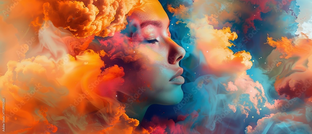 Translate the experience of synaesthesia into a visual representation ...