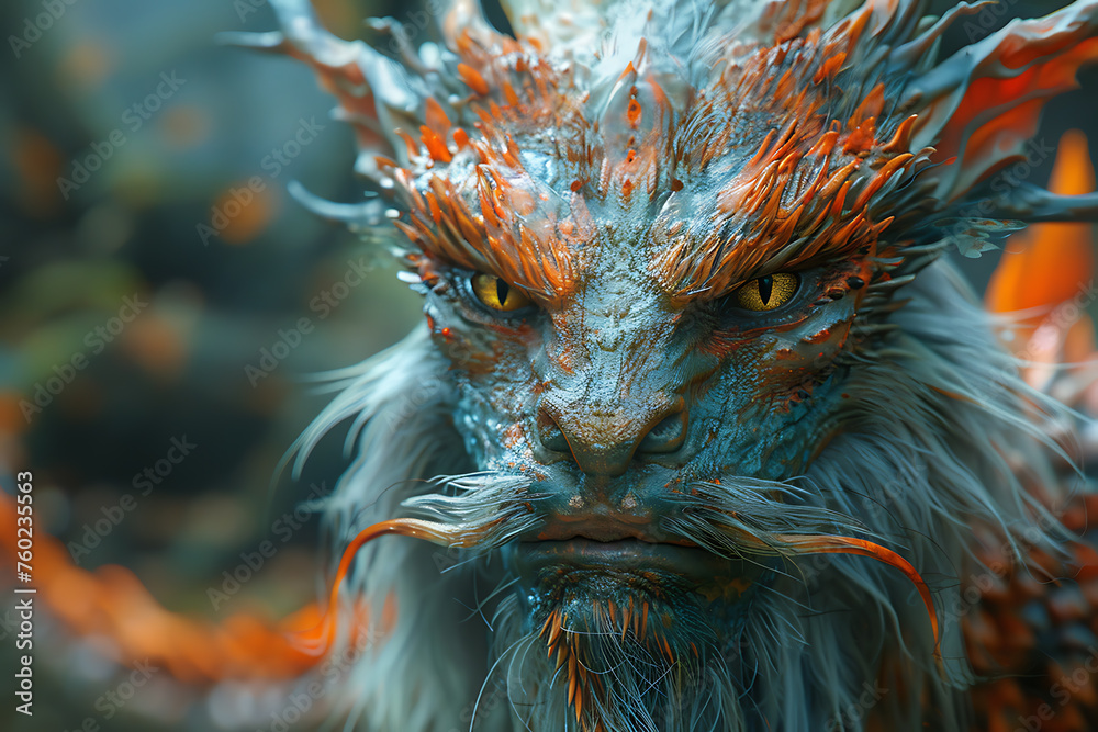 A whimsical and enchanting image featuring a fairy-tale creature ...