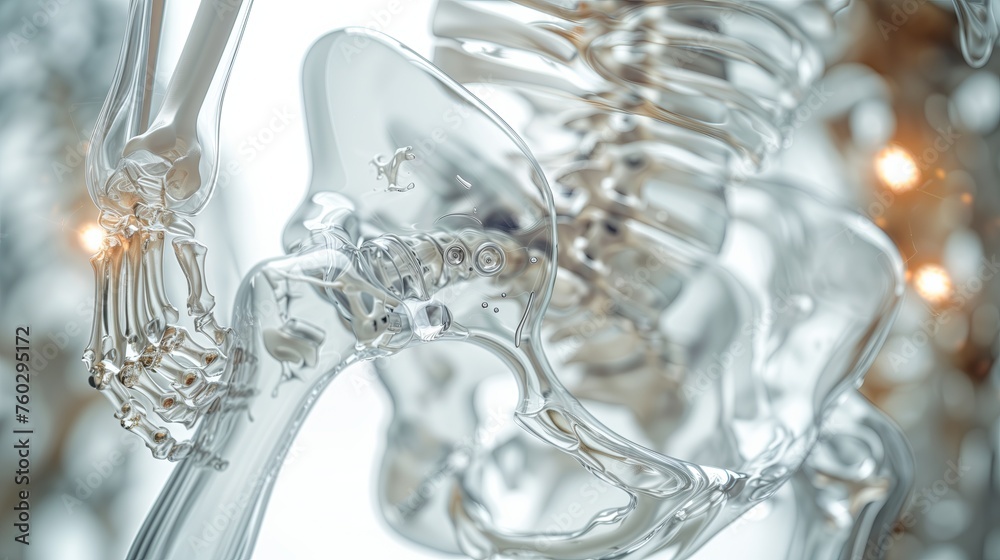 Caring for bones and knee joints, bone joints, vitamins, minerals ...