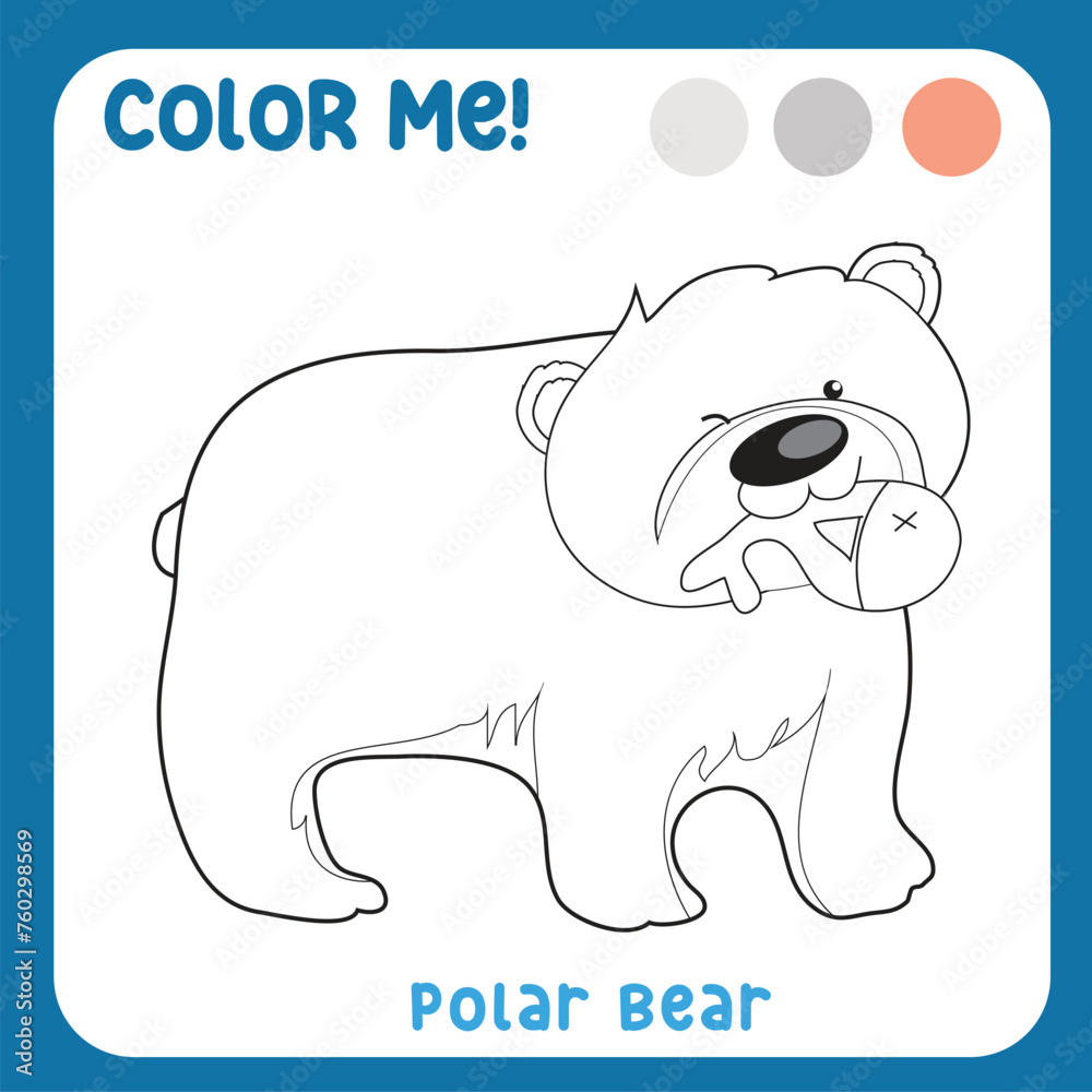 Coloring worksheet page. Educational printable coloring worksheet ...