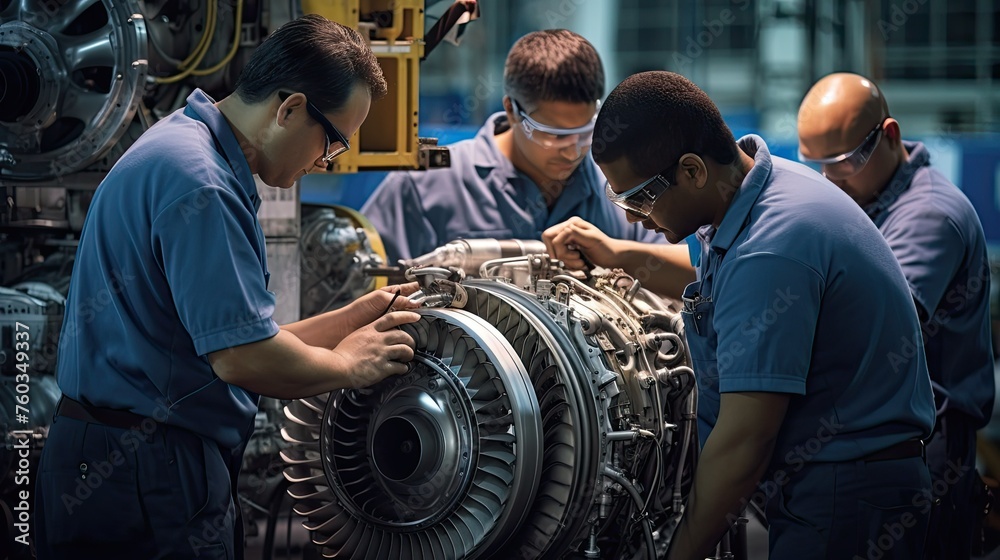 propulsion engineering aircraft manufacturing illustration turbines ...