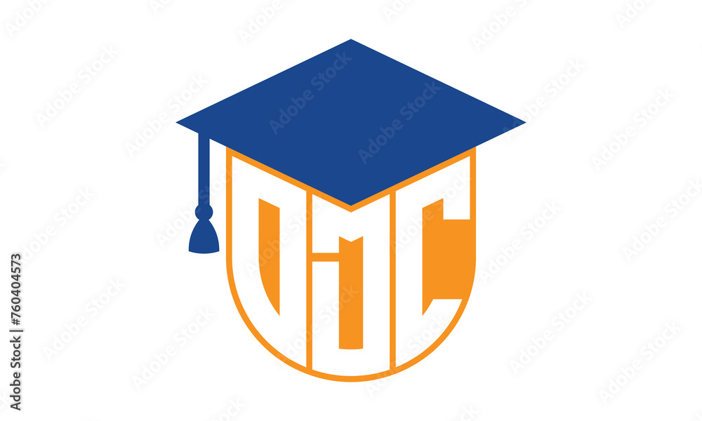 ODC initial letter academic logo design vector template. monogram ...