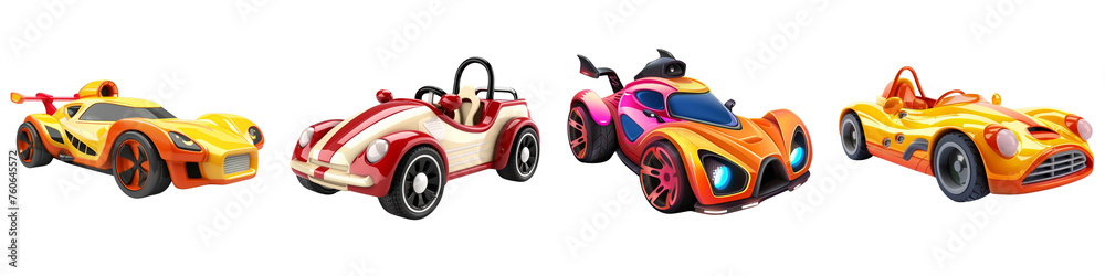 Toy Street Racing Car clipart collection, symbol, logos, icons isolated ...