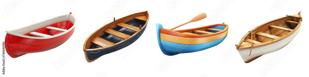 Toy Rowboat clipart collection, symbol, logos, icons isolated on ...