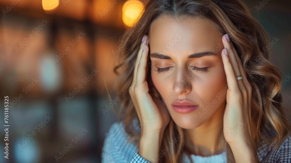 A tension type headache causes mild to moderate pain that often ...