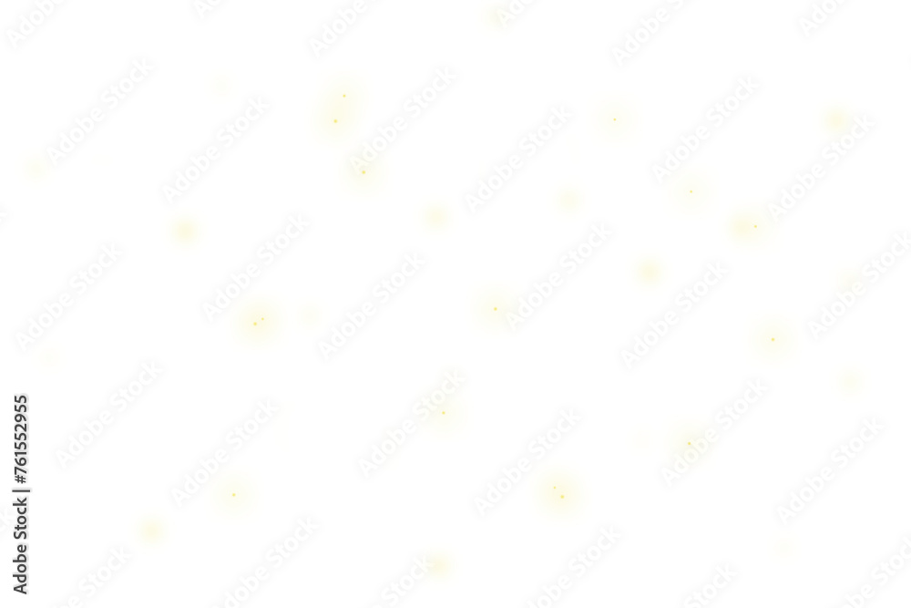 Magic firefly png, Gold fireflies png, Light effect, Mystical ...