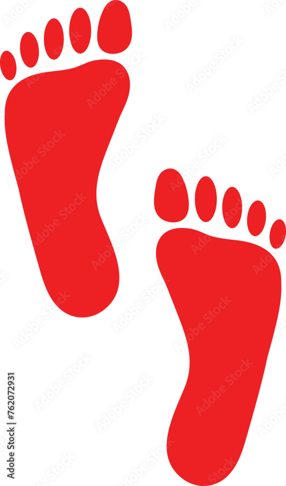 Laxmi feet, illustration of goddess Laxmi feet , for diwali decoration ...
