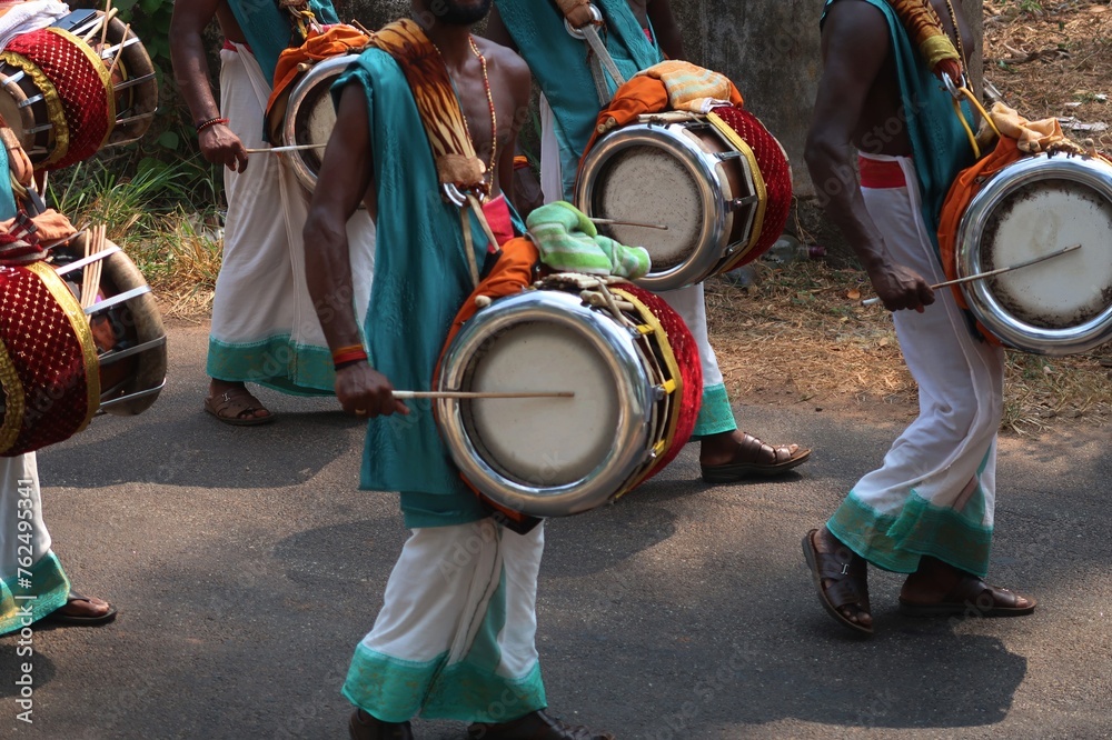 Tavil is a barrel-shaped percussion instrument from South India. It is ...