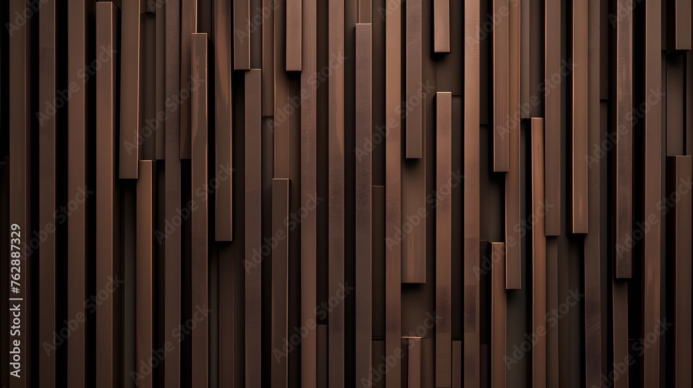 Ilustración de Stock Abstract wooden slats pattern with varying depths ...