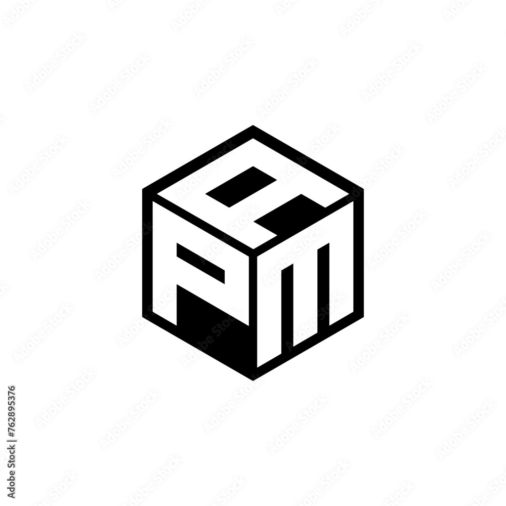 PMA letter logo design in illustration. Vector logo, calligraphy ...