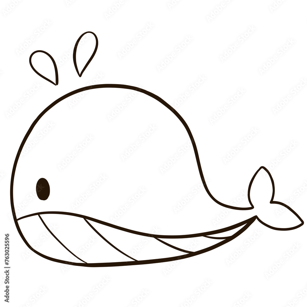 An image featuring illustrations of a fish, whale, and turtle in a ...