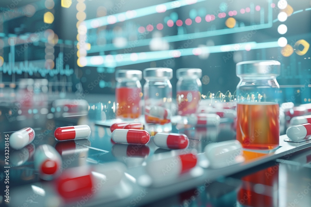 Clinical trial phases visualized through digital models medication ...