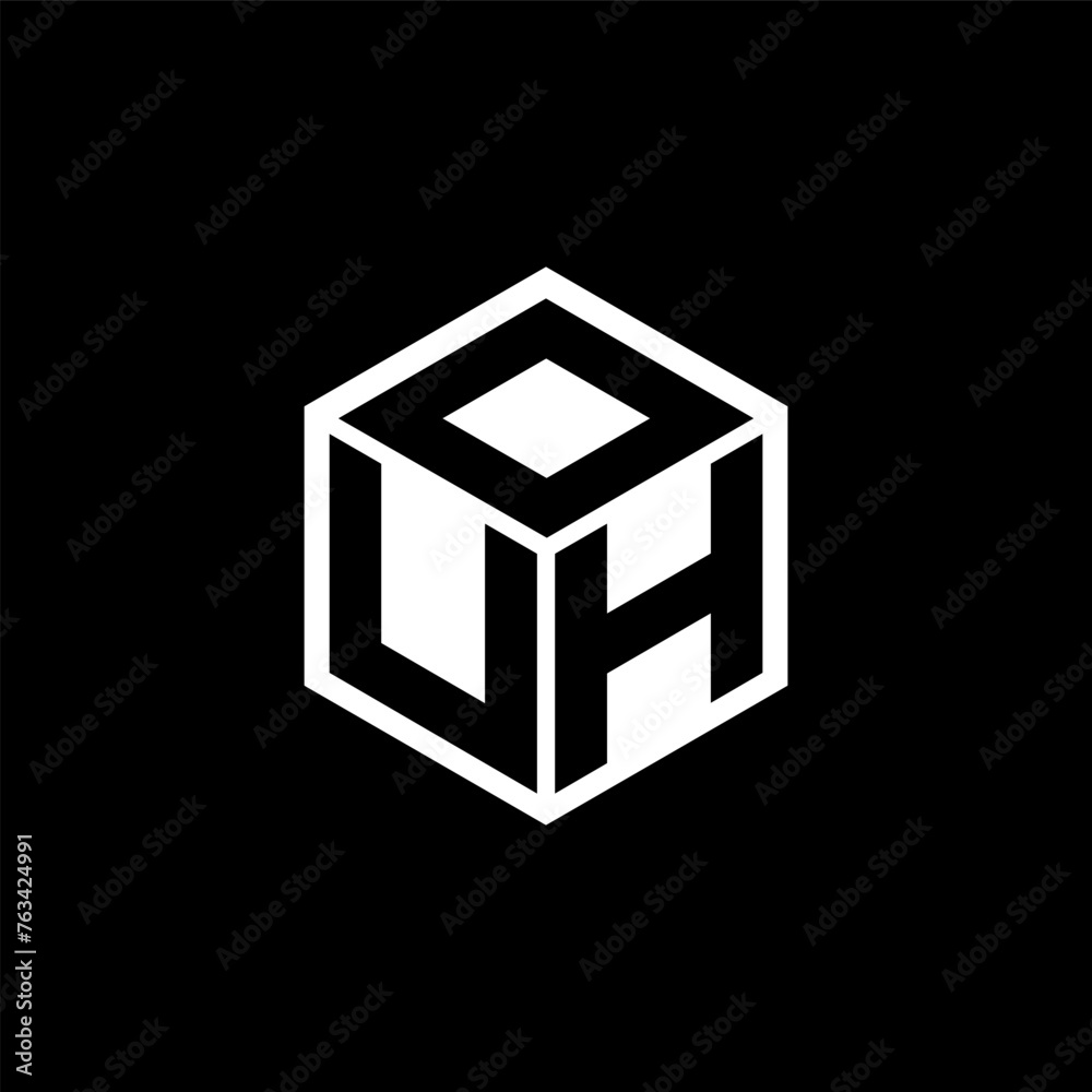 UHO Letter Logo Design, Inspiration for a Unique Identity. Modern ...