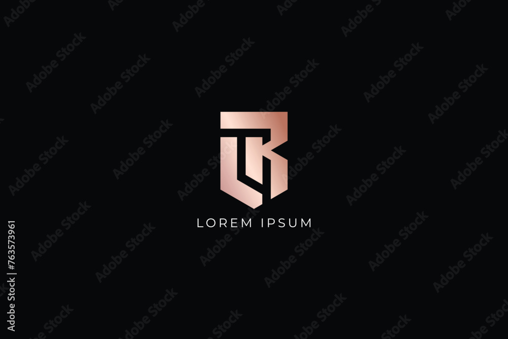 JR letter luxury typo logo design, RJ modern typo, business company ...