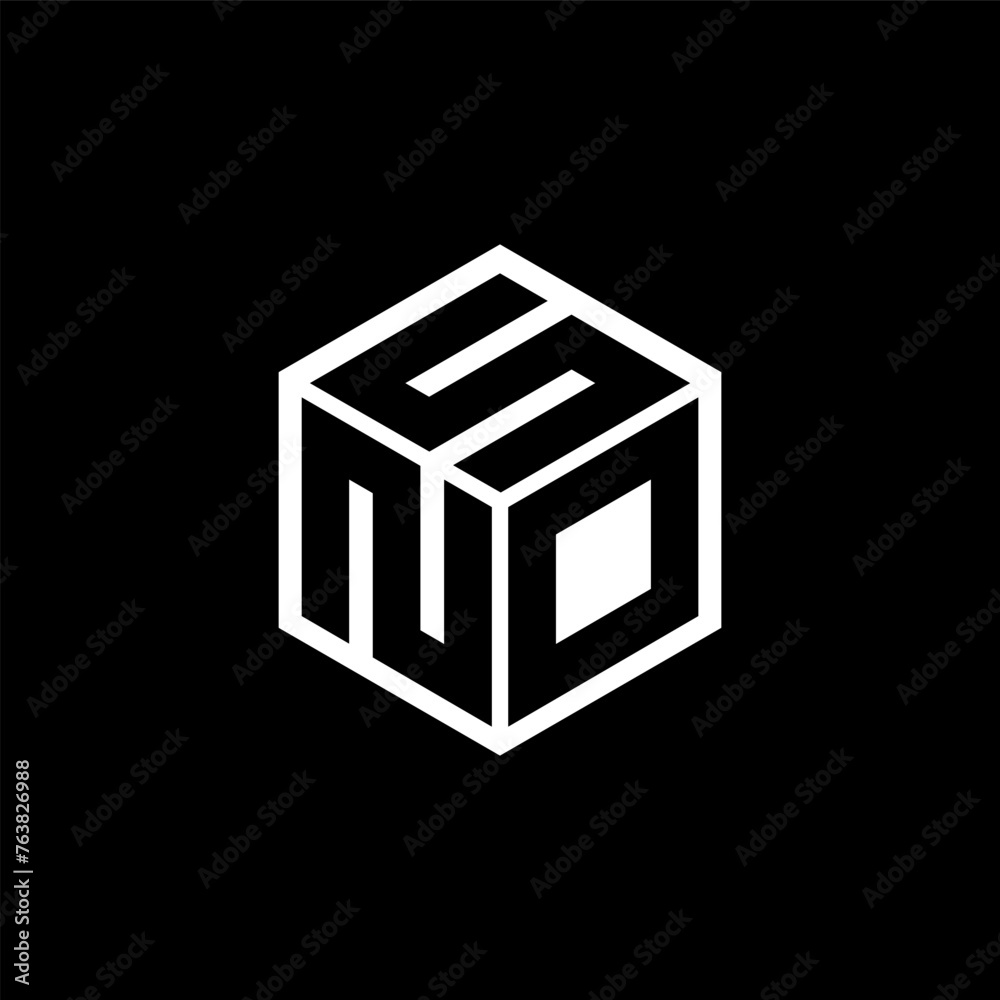 NDS letter logo design in illustration. Vector logo, calligraphy ...