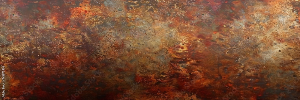 Rustic metal background with distressed brown and rust tones,A rusty ...