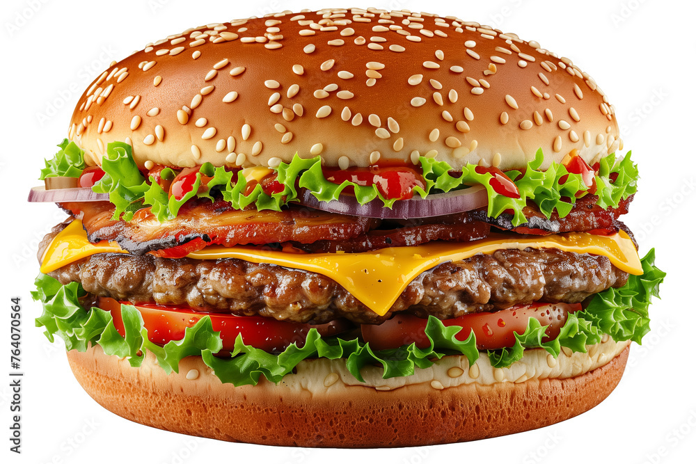Burger Junk food with excessive fat content, Unhealthy food ...