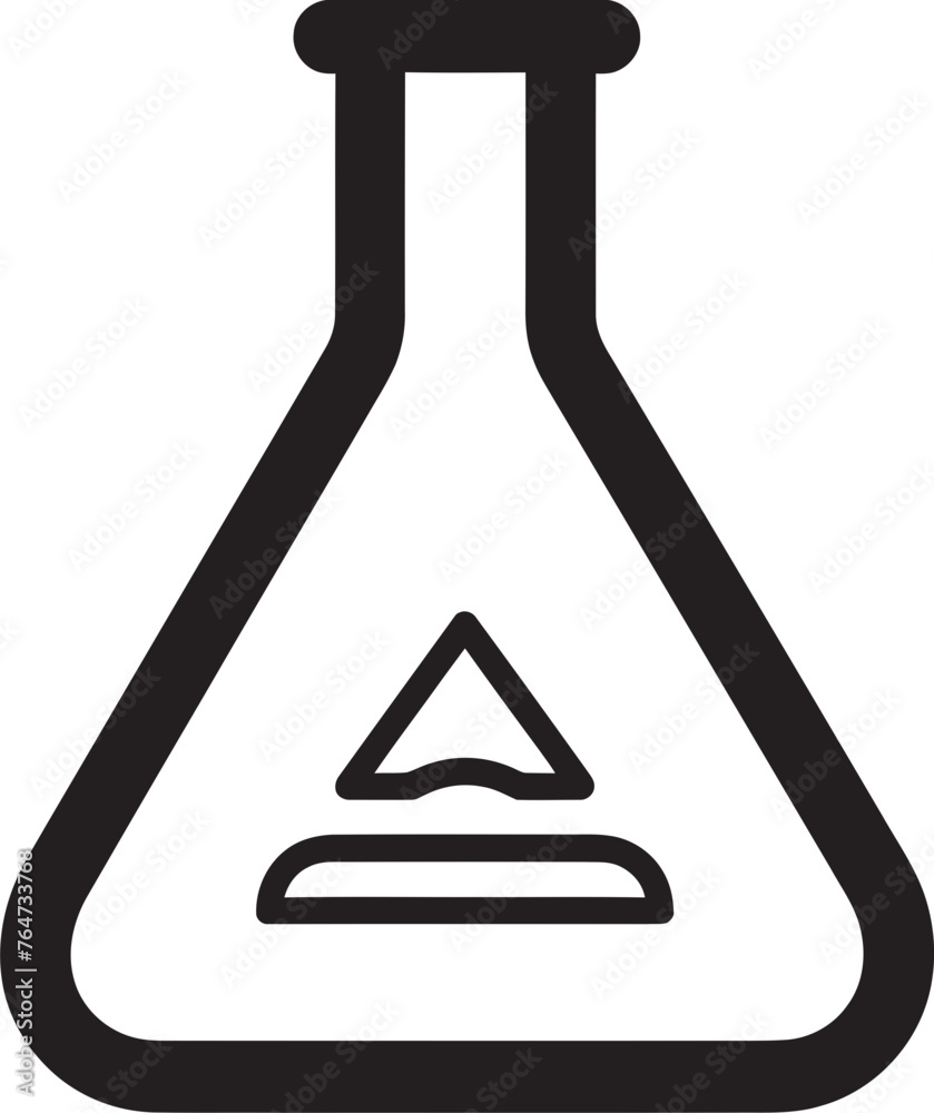 Chemical Marvels Erlenmeyer Bottle Vector Design and Icon Compilation ...