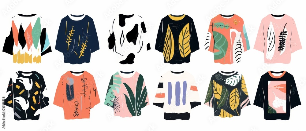 Shirt message modern. Hello, OK, Yes, Xoxo, Yeah, Omg, Cool, Yay, Xoxo ...