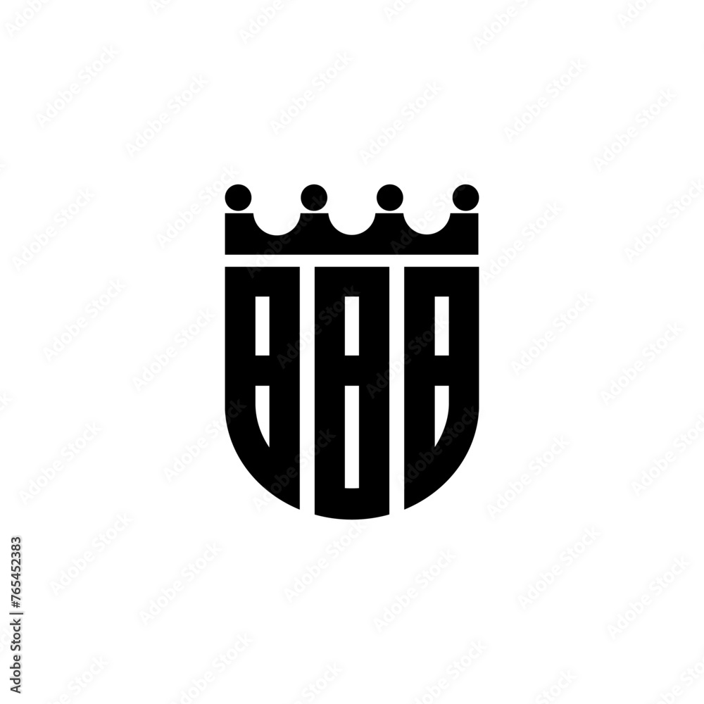 BBB letter logo design with white background in illustrator, cube logo ...
