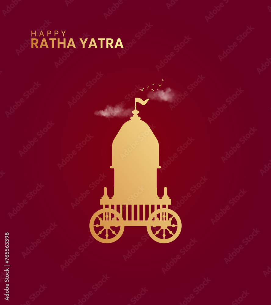 Happy Ratha yatra, Indian festival Ratha Yatra of Lord Jagannath ...