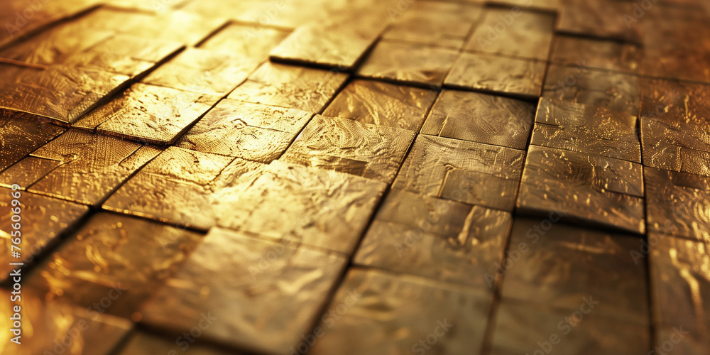 Golden metal surface pattern. Yellow gold texture background. Luxury ...