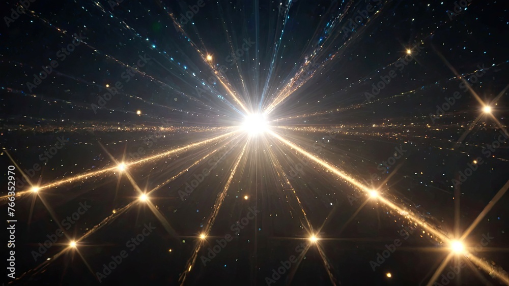 Illustration of stars in the sky connected to each other Stock ...