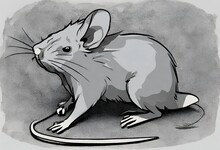 Field Mouse Sketch Art Free Stock Photo - Public Domain Pictures
