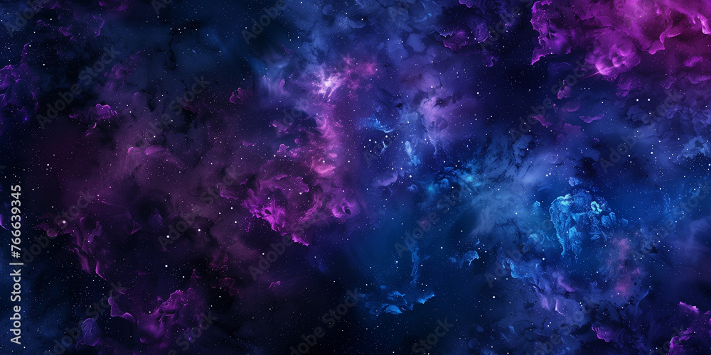 Purple space background pattern design. Horizontal banner. Amazing ...