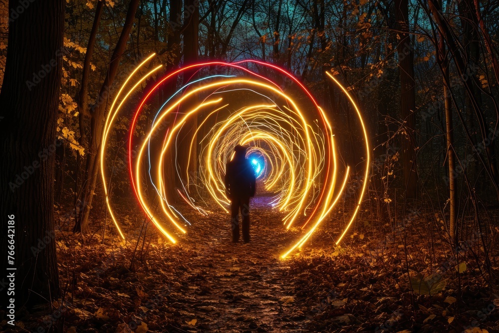 Light painting techniques adding magic to the frame, infuse scenes with ...