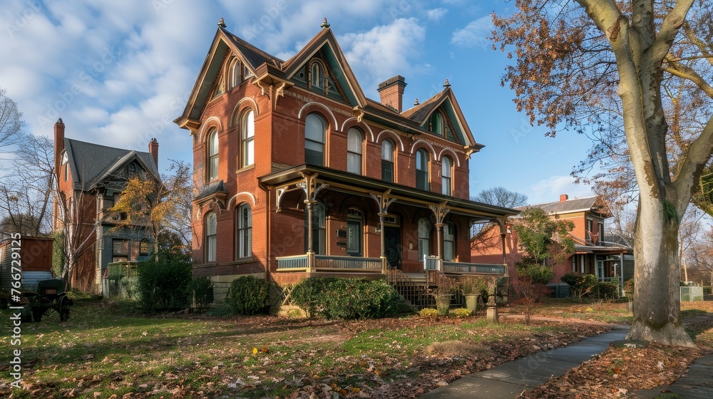 Historic Districts Detailed shots of properties in historic districts ...