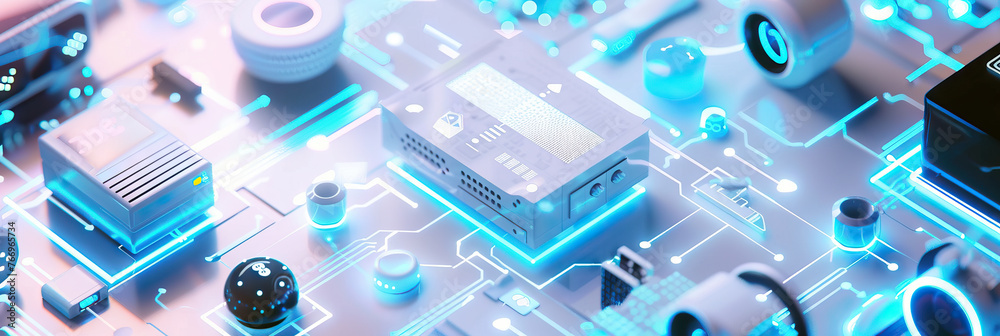 Illustration Stock Smart Home Automation System: Enhancing Convenience ...